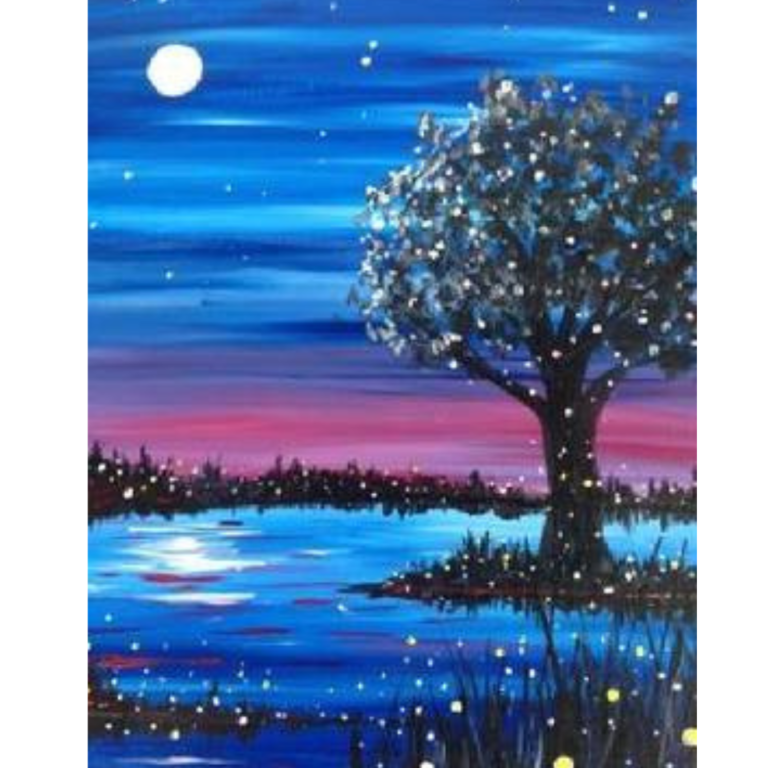 Paint Nite: Flight of the Fireflies - BattleGroundZ